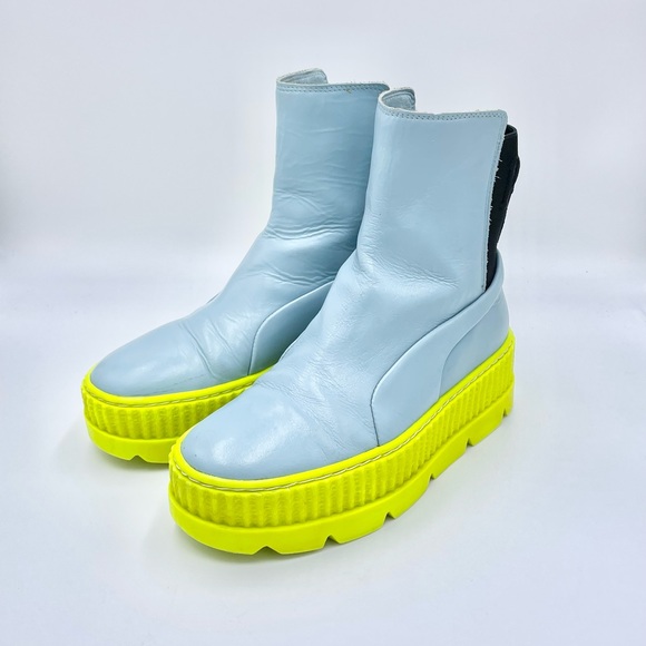 Fenty Puma | Shoes | Fenty X Puma Chelsea Sneaker Boot By Rihanna Blue ...